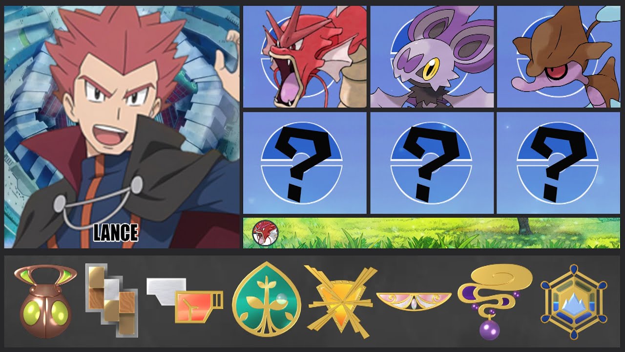 Lance Pokemon Team (If Lance Travel to Kalos Region) - YouTube