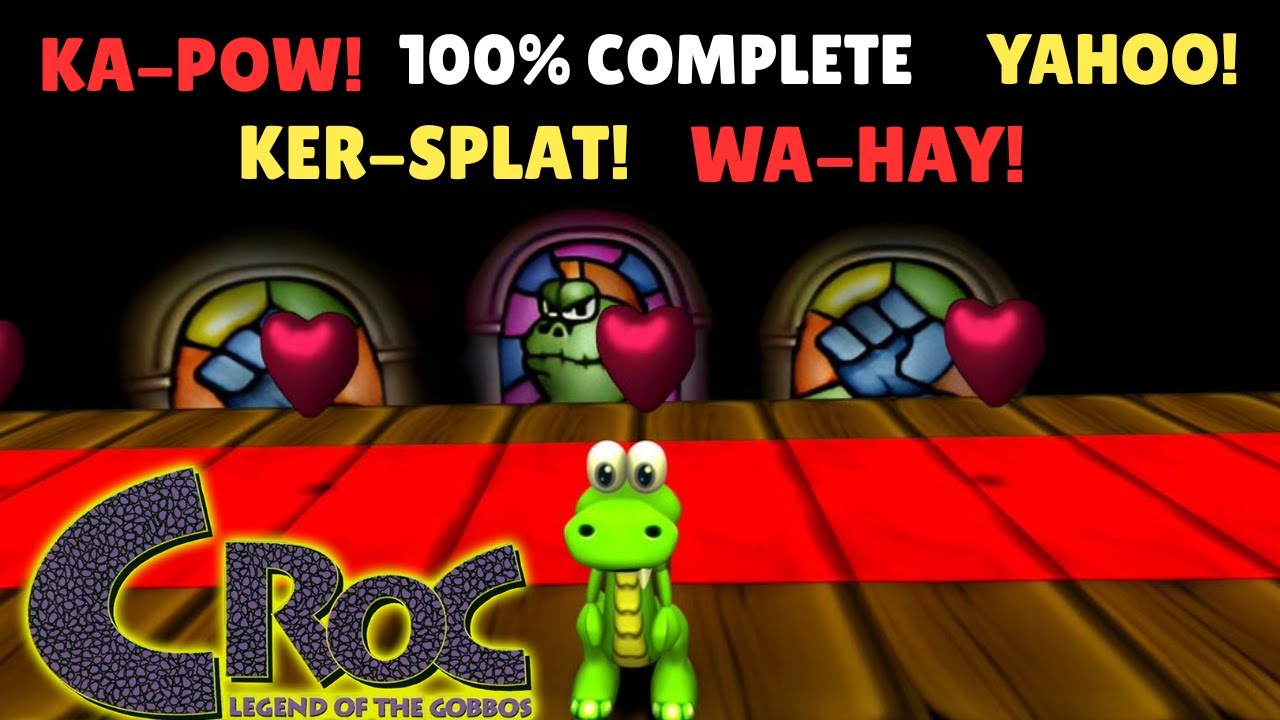 Croc Legend Of The Gobbos Remastered live-stream PS5 - YouTube