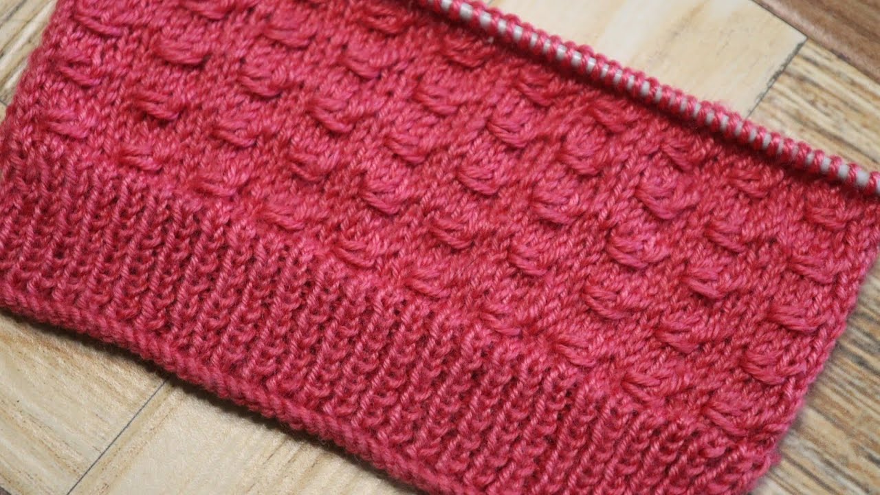 Easy knitting design - YouTube