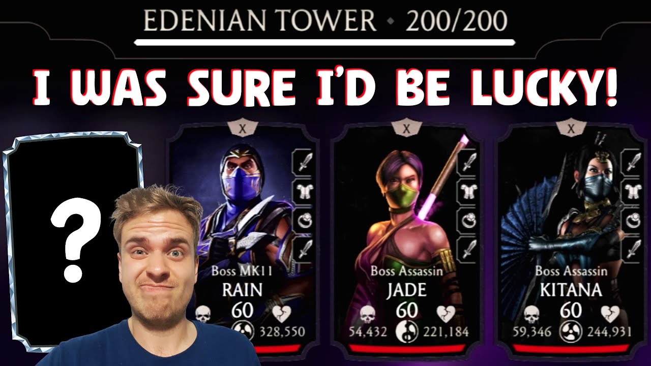 MK Mobile. I Finished Edenian Tower on Beginner Account. And This Was ...