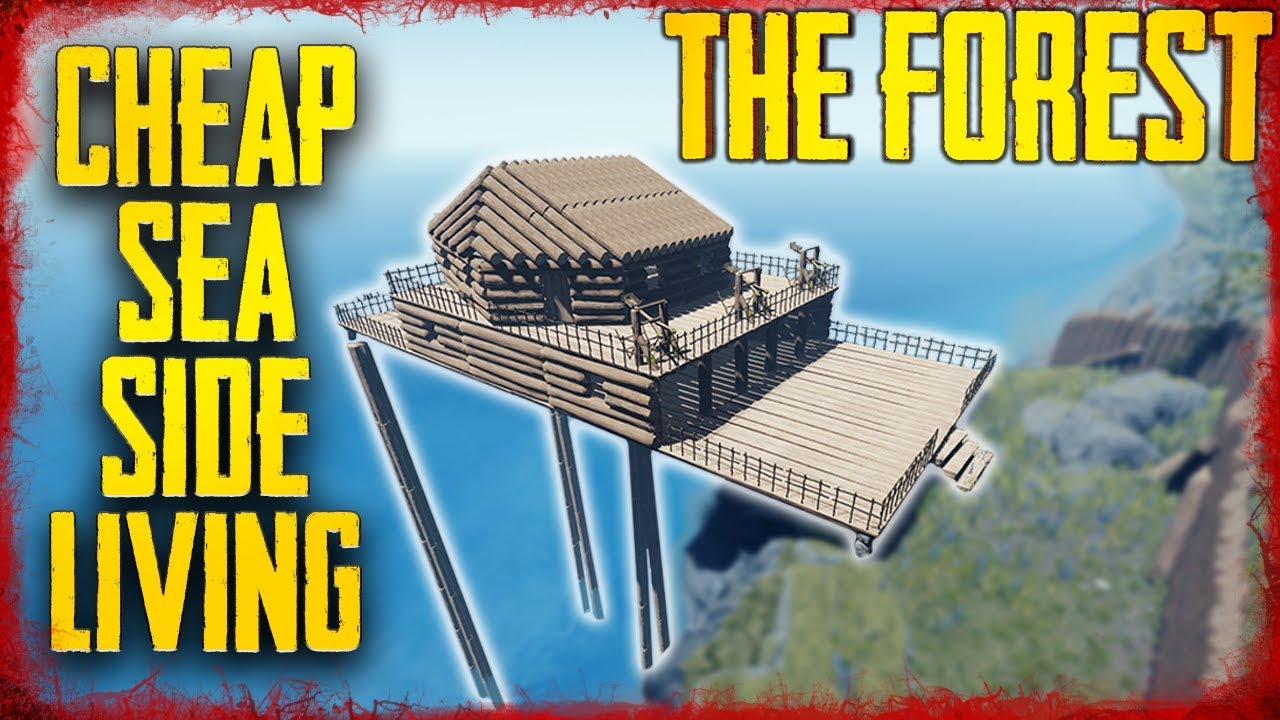 HOW TO BUILD A CLIFF SIDE BASE | The Forest - YouTube