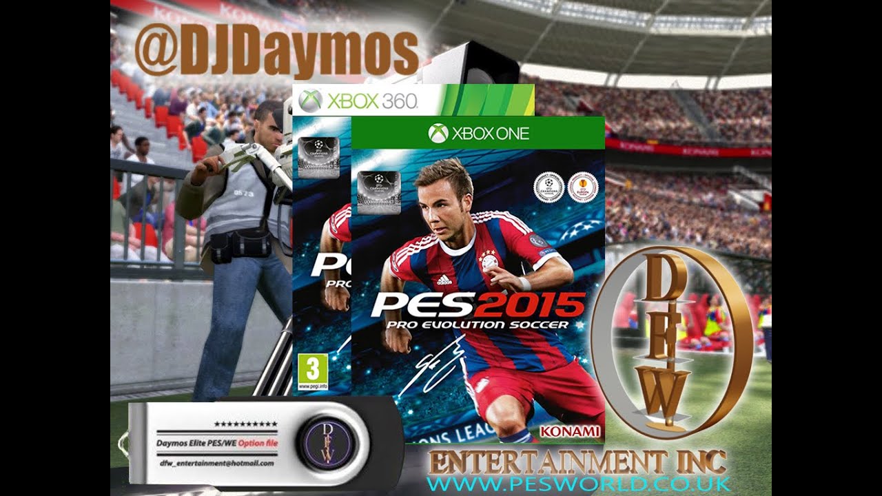 Daymos Xbox One PES2015 File Share Method Tutorial - YouTube