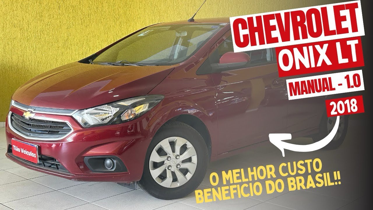 CHEVROLET ONIX LT 2018 - CÂMBIO MANUAL DE 6 MARCHAS! - YouTube