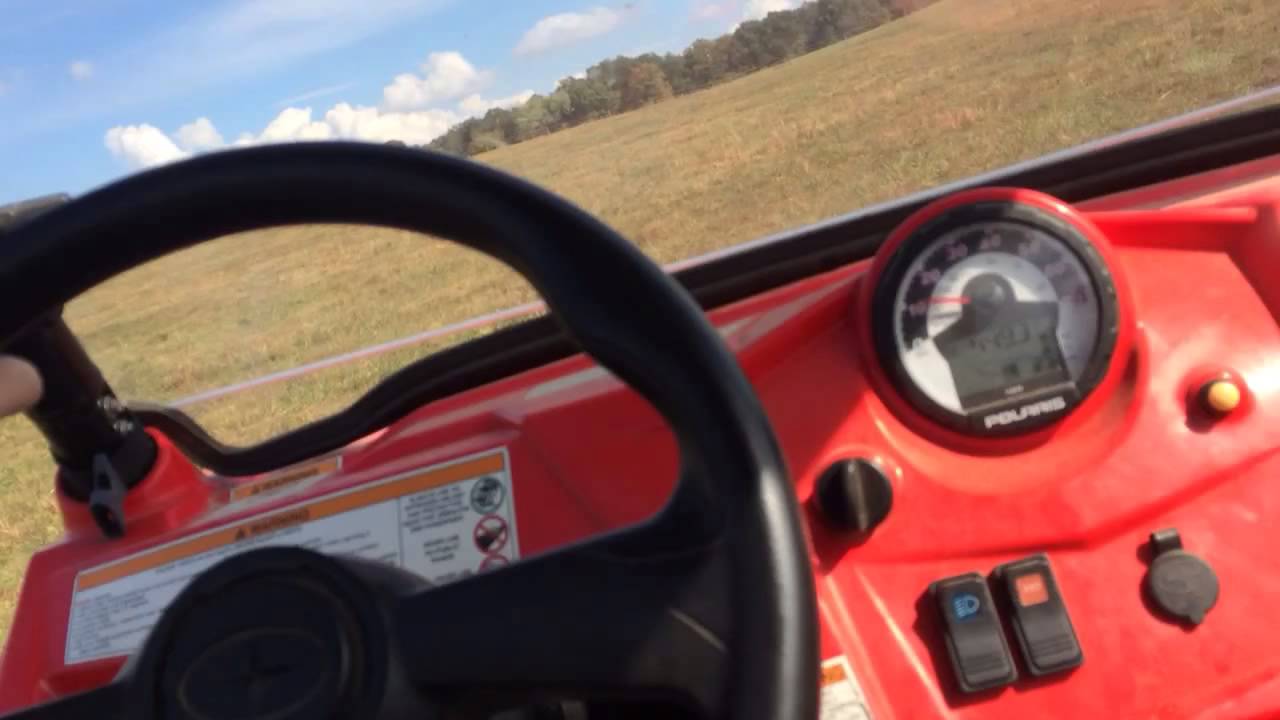 Driving a Polaris Razor - YouTube