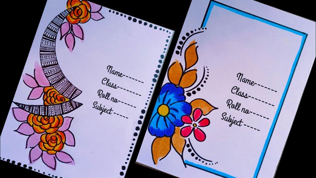 2 Project Design /Project Work designs/ Bondhu Khata/A4 sheet/Front ...