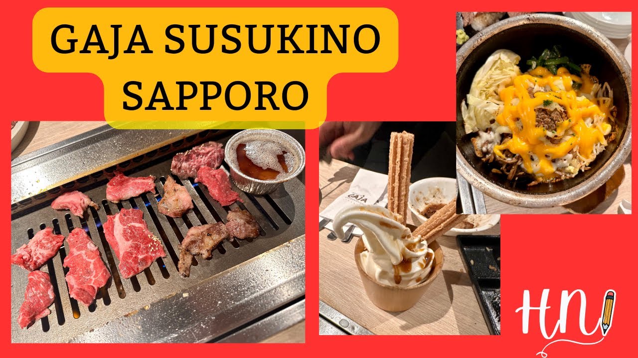 🥩Gaja Susukino (Korean Grill) Complete Review - YouTube