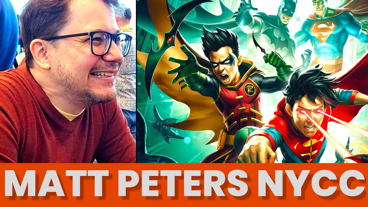 Director Matt Peters #NYCC Interview Battle of the Super Sons - YouTube