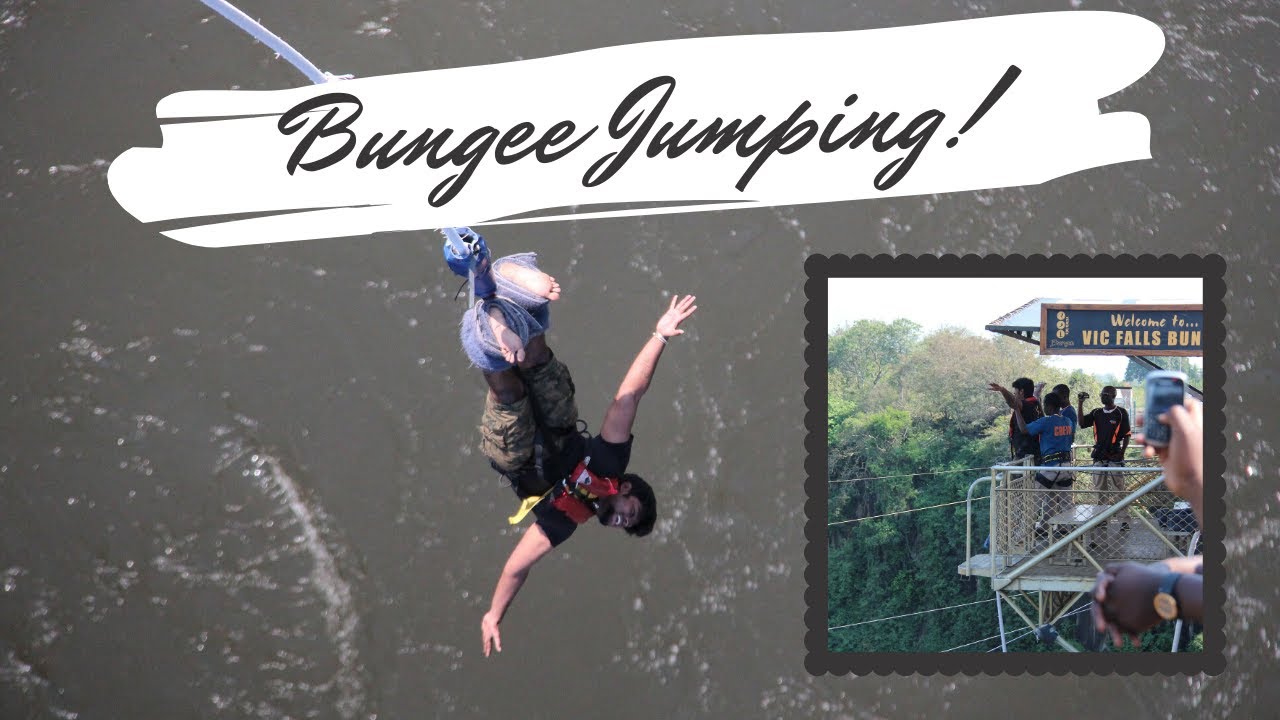 Bungee Jumping | 111 Meters | Victoria Falls | Zimbabwe | Zambia ...