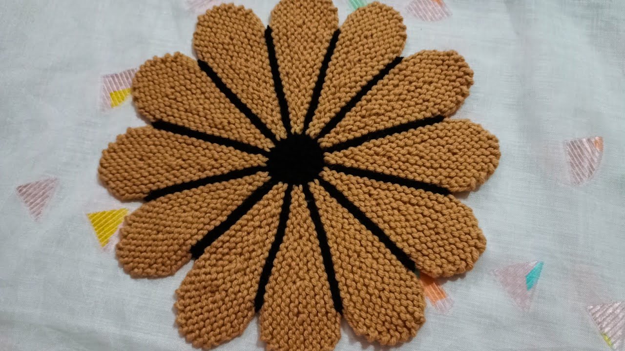 Easy Woolen Doormat pattern | Knitting Doormat #100 - YouTube