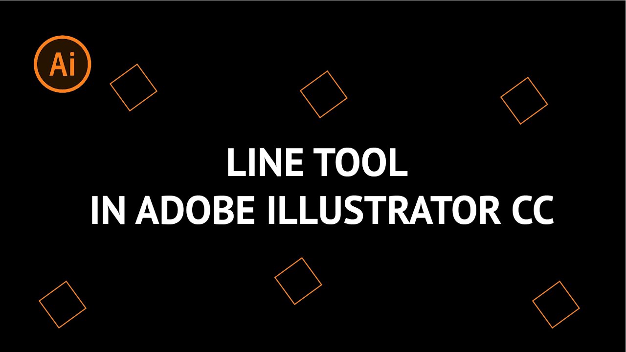 Line Tool in Adobe Illustrator CC - YouTube