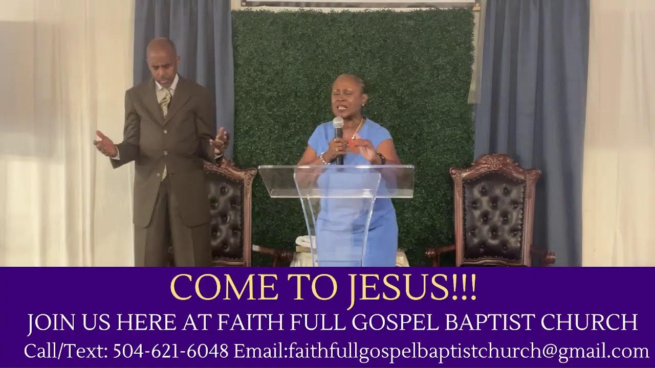 Faith Full Gospel Baptist Church Sunday Service! - YouTube