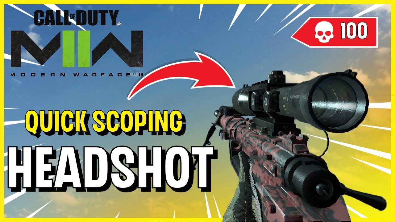 MW2 Quick Scoping - YouTube