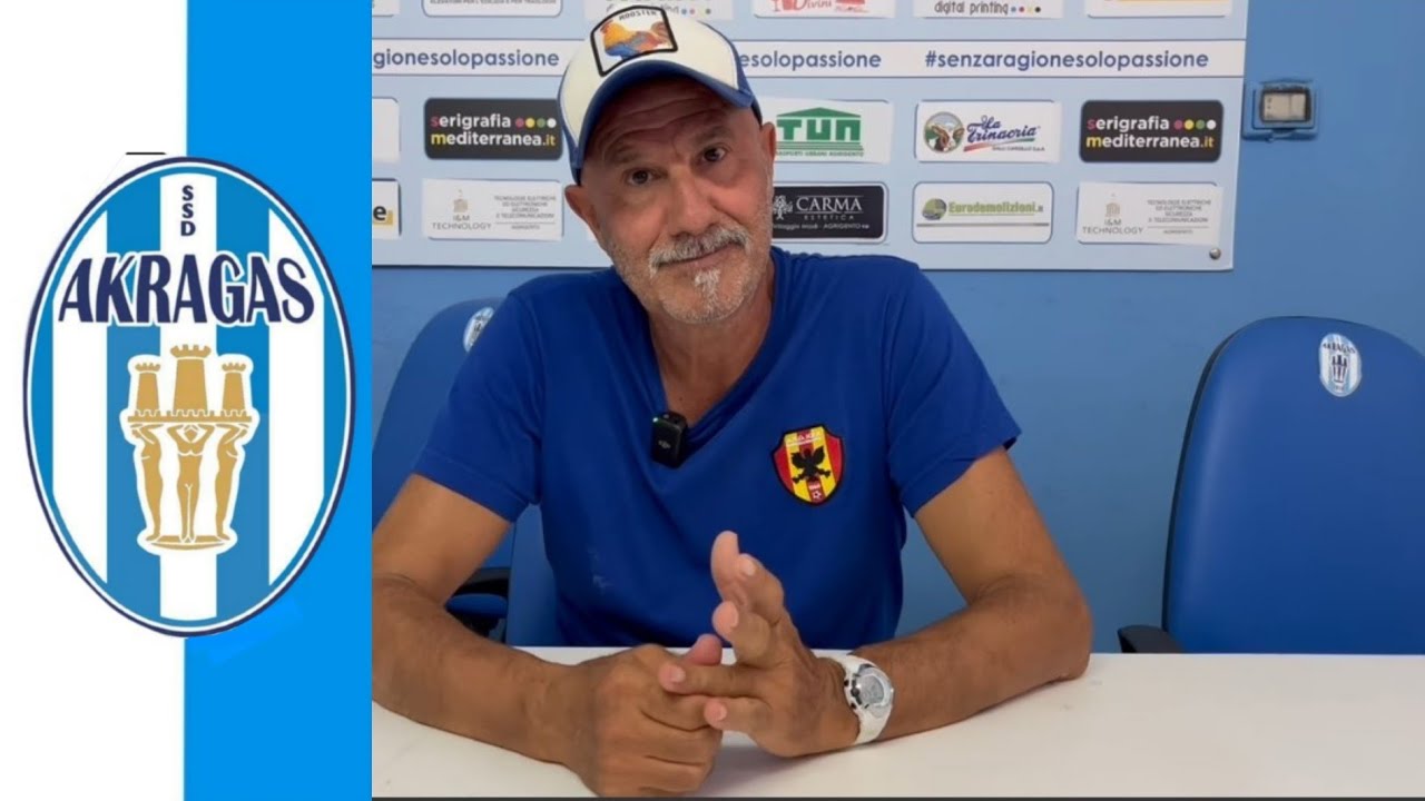 Mister Pasquale Ferrara Commenta La Sconfitta Contro L'Akragas - Del Match (Akragas - Igea ...