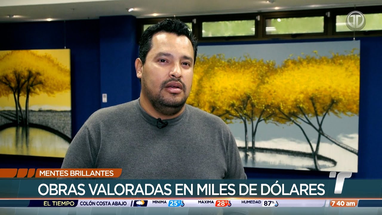 Mentes Brillantes: Brian Vergara, pintor - YouTube