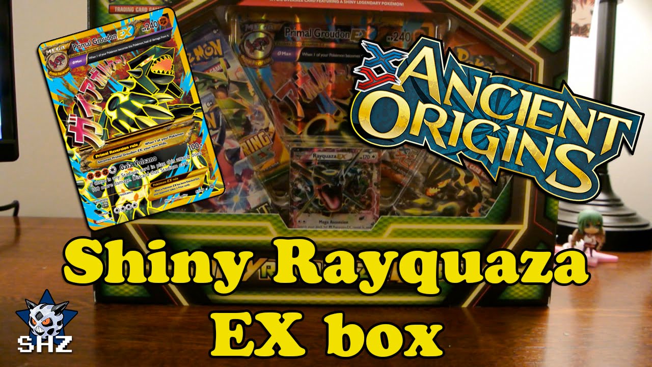 [THE SAME PACK TWICE??] Opening a Shiny Rayquaza EX box!! - YouTube