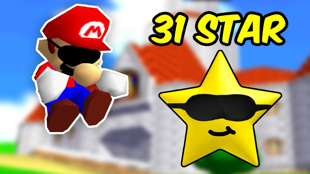 BLINDFOLDED SM64 - 31 Star for World Record | Mario Sunshine ...