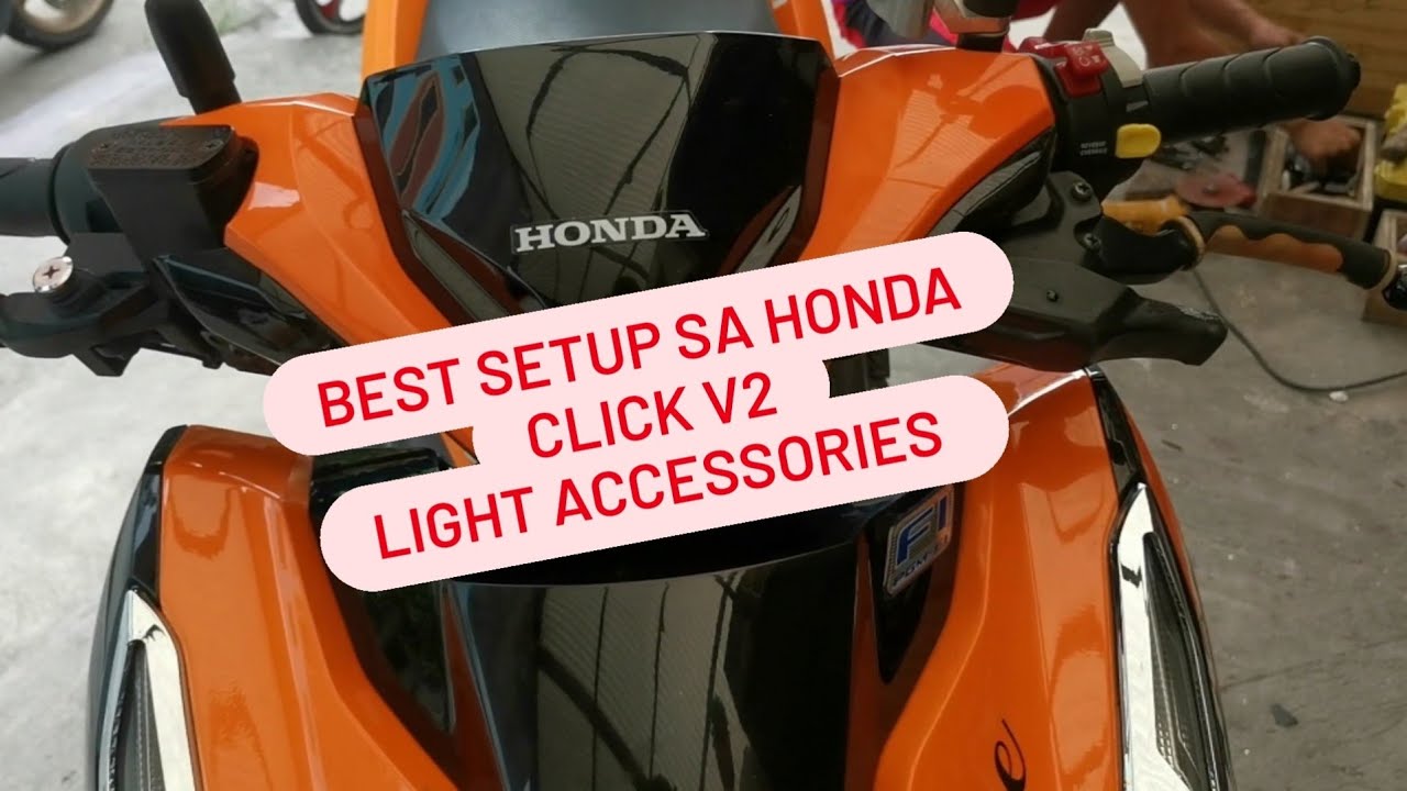 BEST SETUP INTO HONDA CLICK V2 | HONEYWELL SWITCH |DUAL HORN | MINI ...