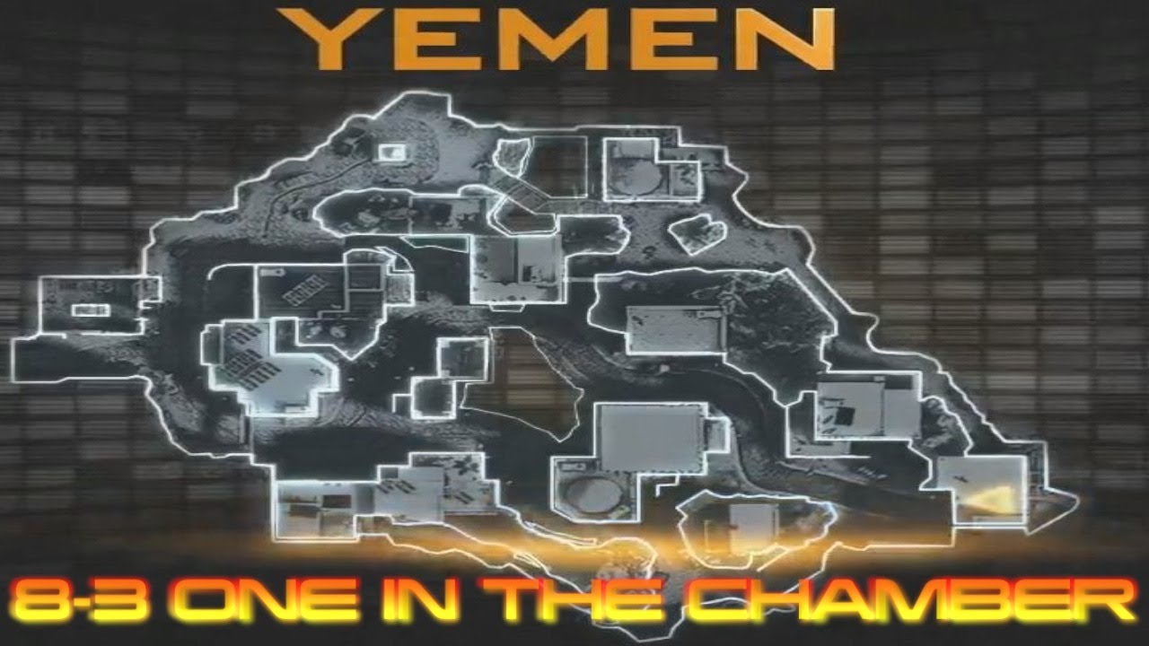 Black Ops 2 Gameplay 8-3 One in The Chamber on Yemen - YouTube