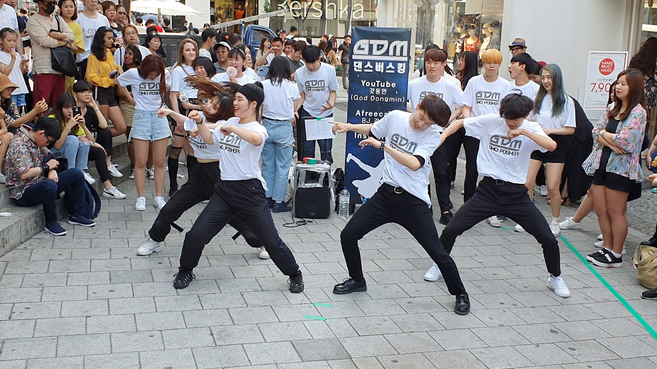 IDOL(아이돌) - BTS(방탄소년단)/ 갓동민(God Dongmin) DANCE COVER 20190615 HongDae ...
