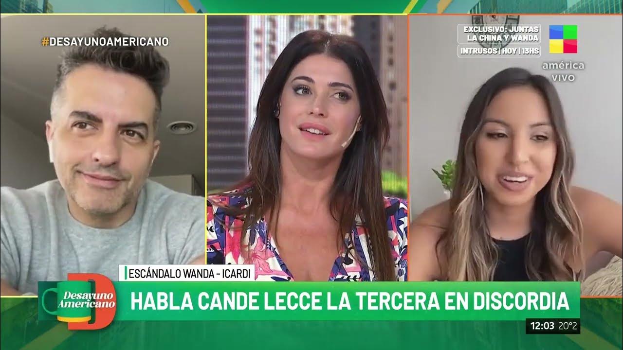 💥 Habla Cande Lecce, la tercera en discordia entre Wanda Nara y Mauro Icardi - YouTube