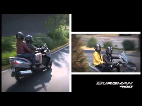 Burgman 400 - YouTube