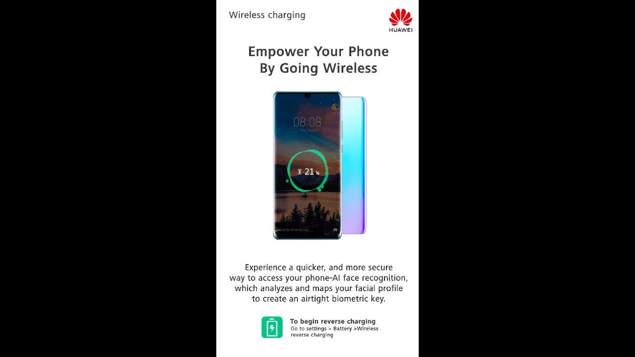 Huawei How-To: Wireless Reverse Charging - YouTube