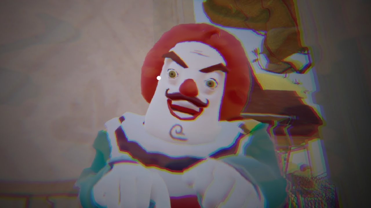 SURVIVE THE CLOWN NEIGHBOR - Hello Neighbor Mod - YouTube