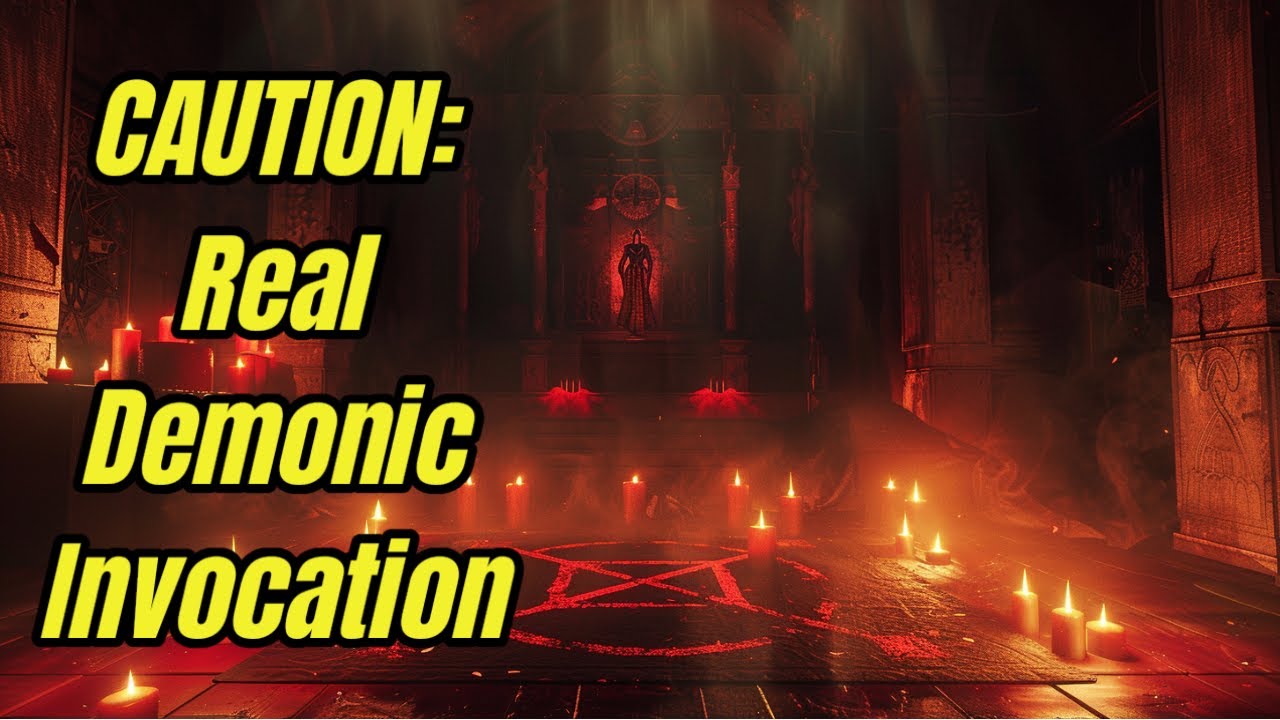 Actual Demon Summoning Ritual: Agios Tenebrae - YouTube