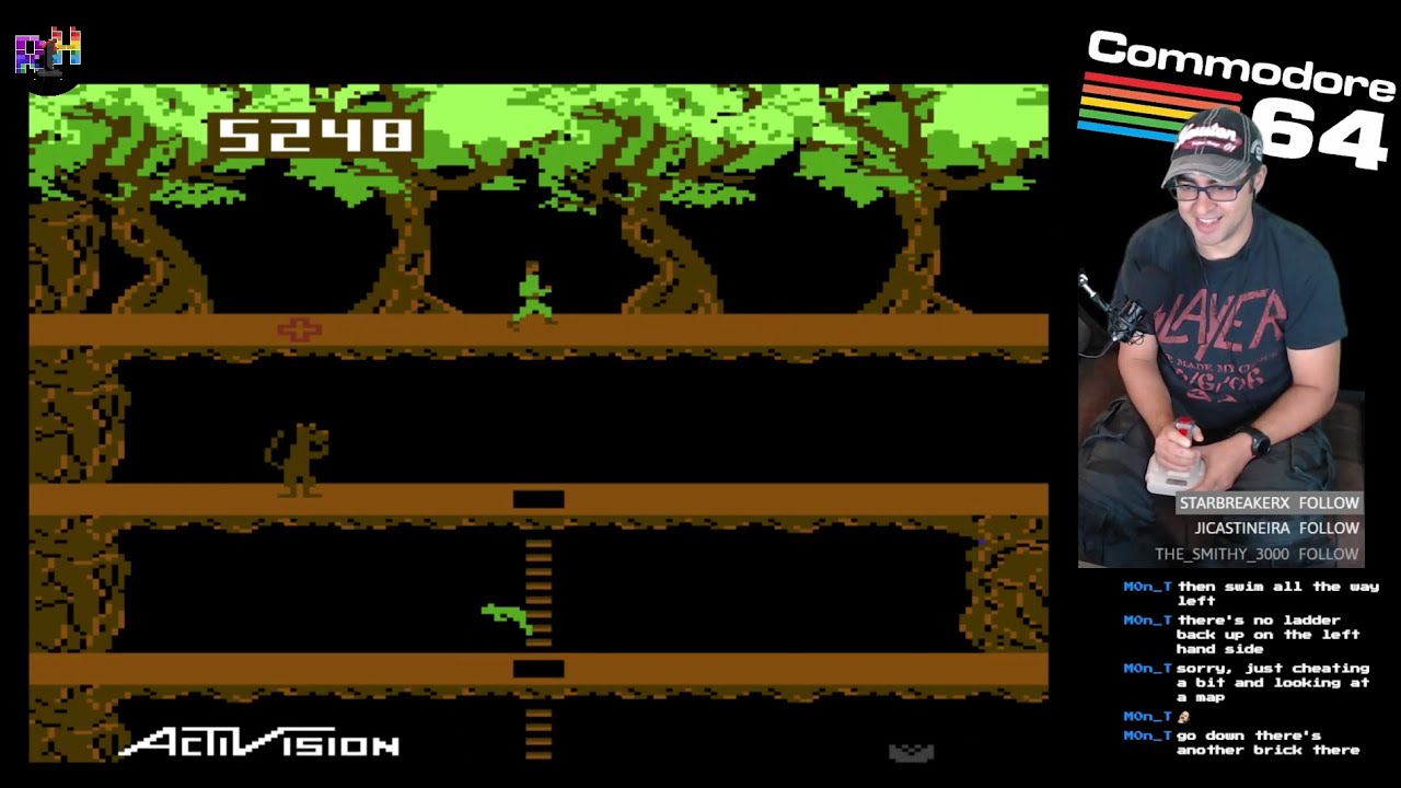 Pitfall II: Lost Caverns - Commodore 64 - YouTube