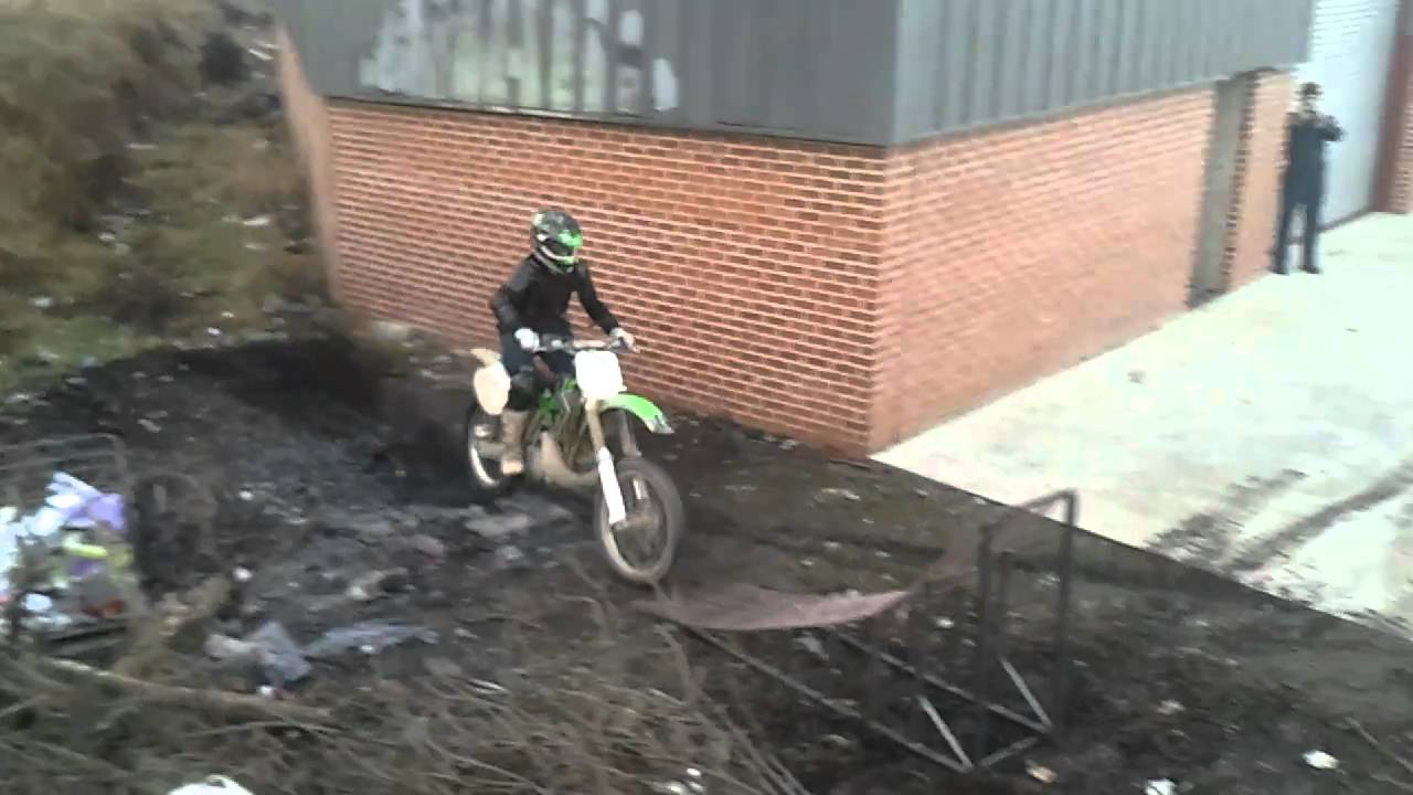 Dirt Bike Jump Fail - YouTube