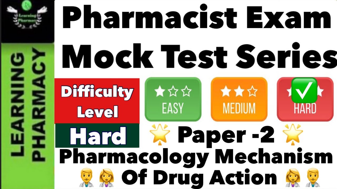 EP 02 of 100 || Chapter-02 Pharmacology Mechanism of Action || Mock ...