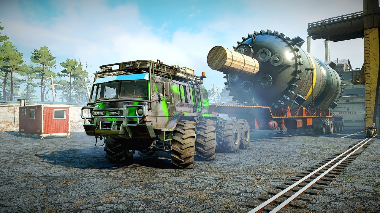 Epic Snowrunner delivery to Oil Refinery - YouTube