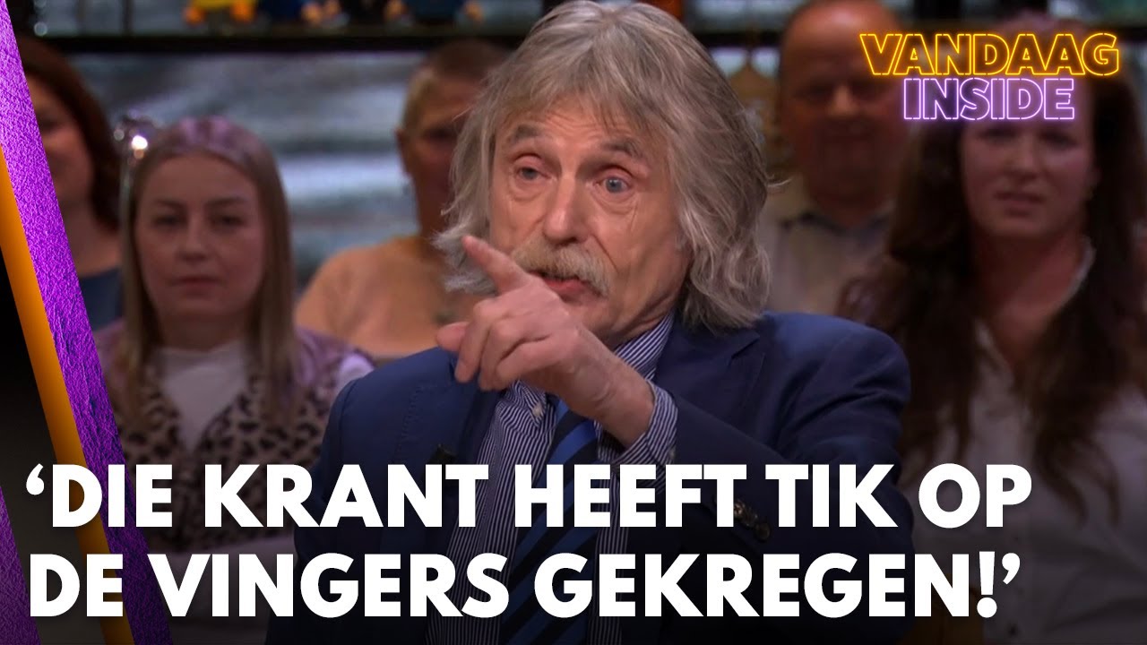 'Terecht dat die krant een tik op de vingers heeft gekregen!' | VANDAAG ...