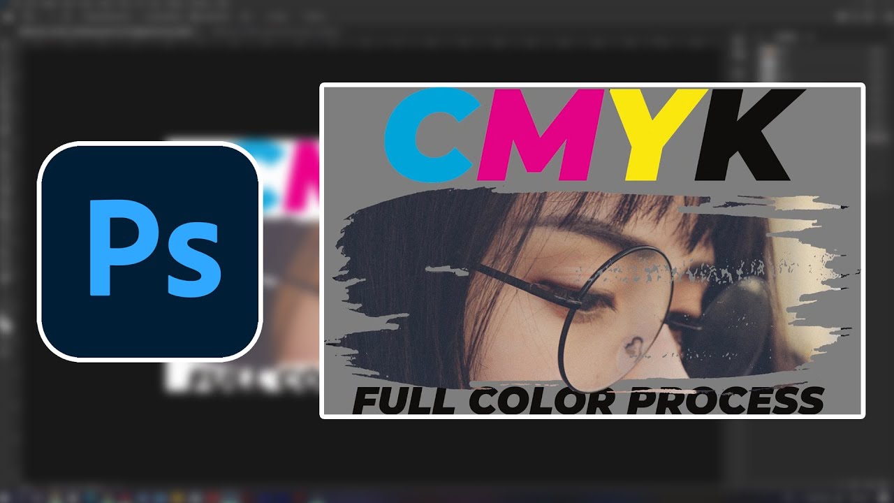 CMYK Full Color Separation Process Using Photoshop - YouTube
