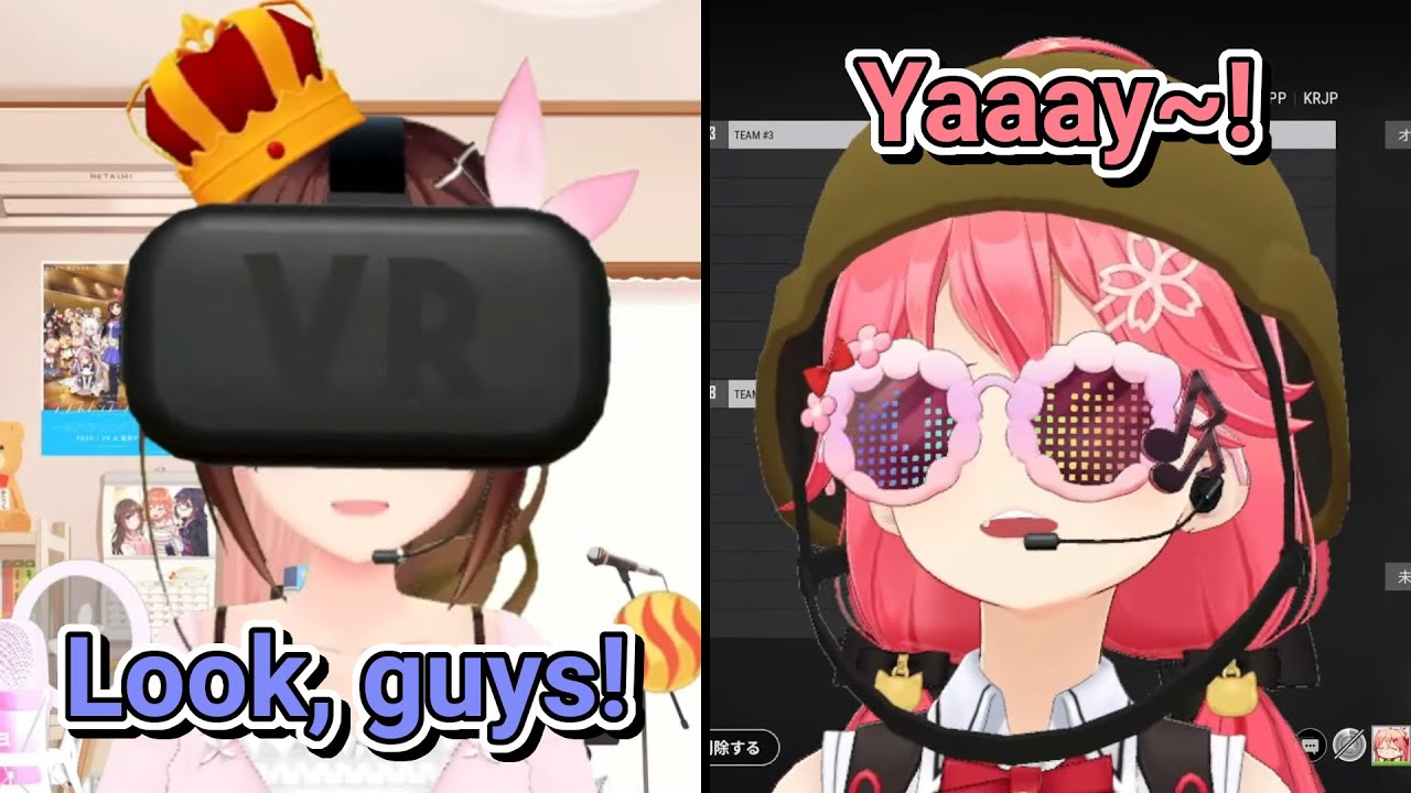 Sora and Miko Are in a Good Mood After Receiving New Toys [Hololive ...