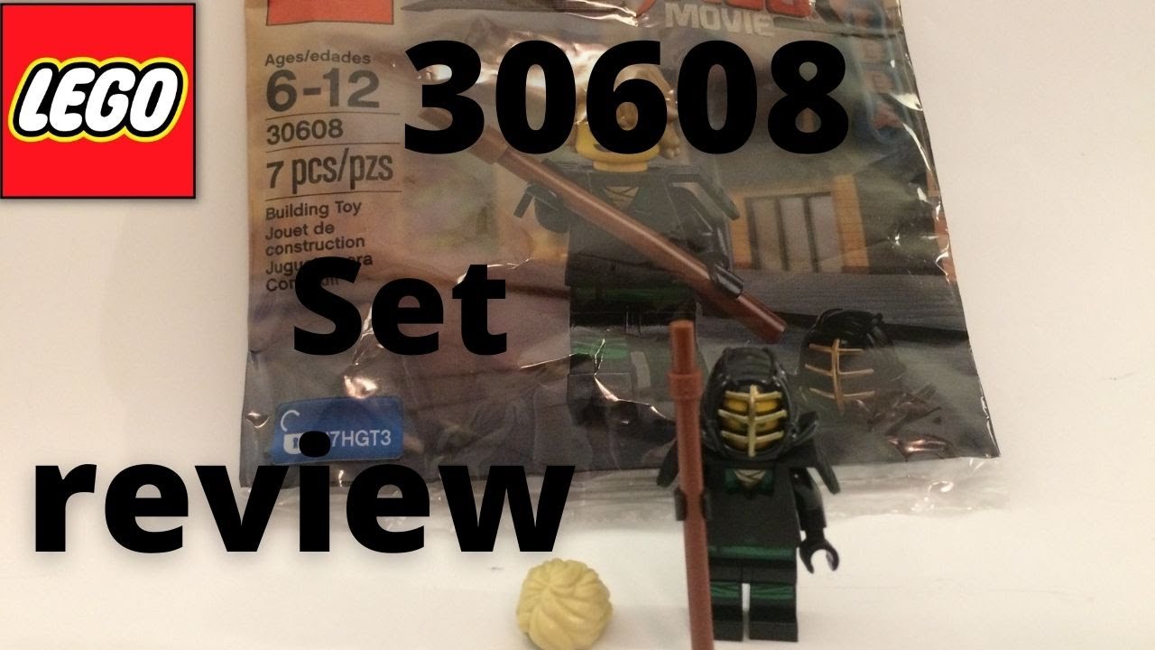 Lego Ninjago Movie 30608 Lloyd poly bag review - YouTube