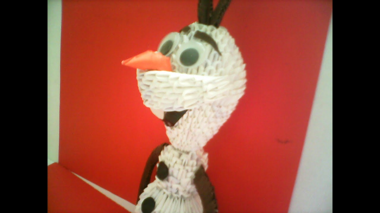 Olaf 3d Origami