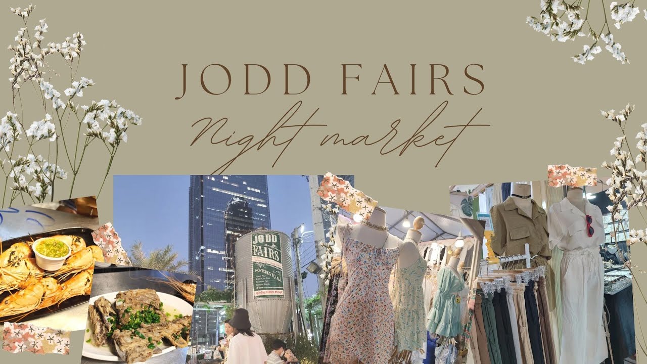 2023 BEST STREET FOOD NIGHT MARKET IN BANGKOK . JODD FAIRS . has beef ...