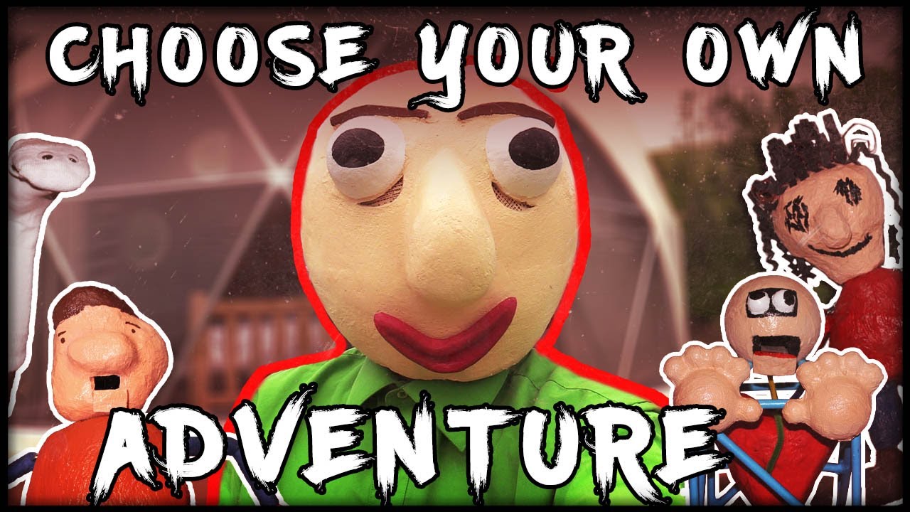 BALDI'S BASICS IN CAMPING & GLAMPING! Choose Your Own Adventure! - YouTube