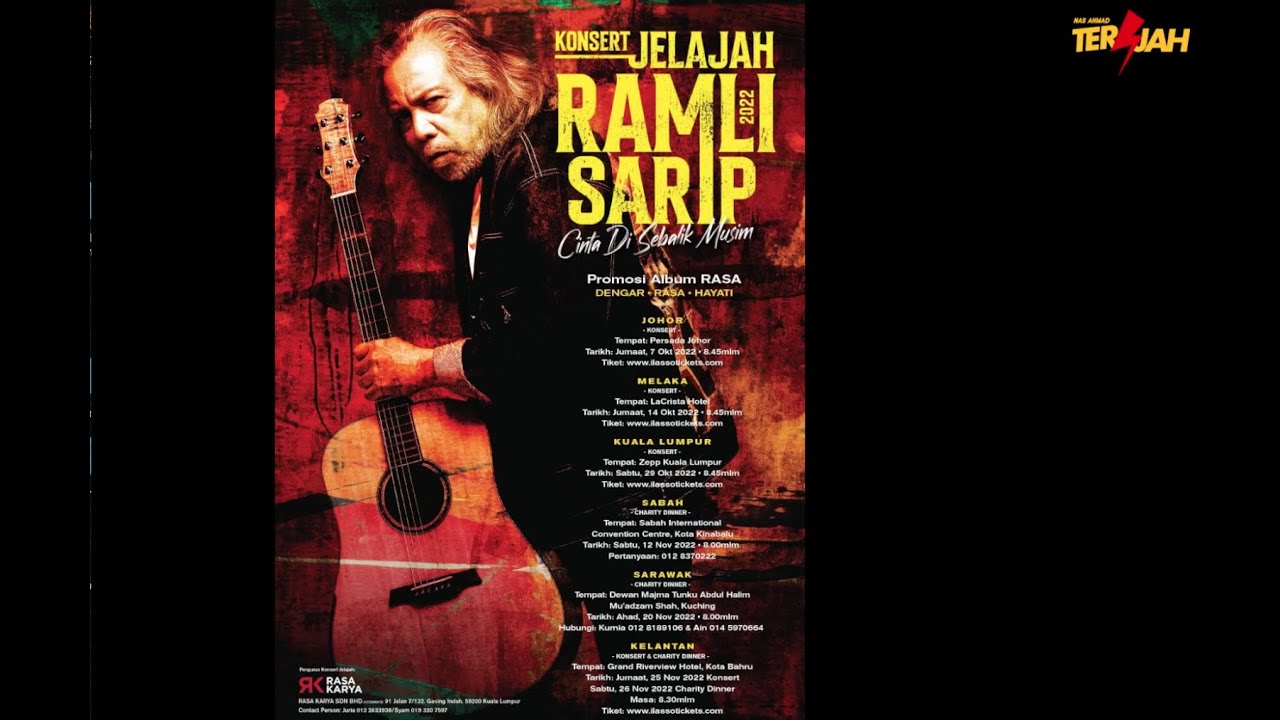 Konsert Jelajah RASA Dato Ramli Sarip X Dato Nash & Man Keedal ...