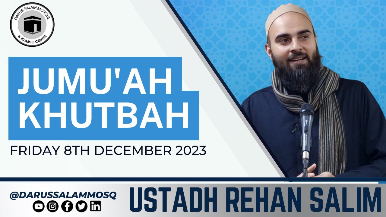 Shaytaan’s Tricks: Understanding Anger | Ustadh Rehan Salim | Jumu'ah ...