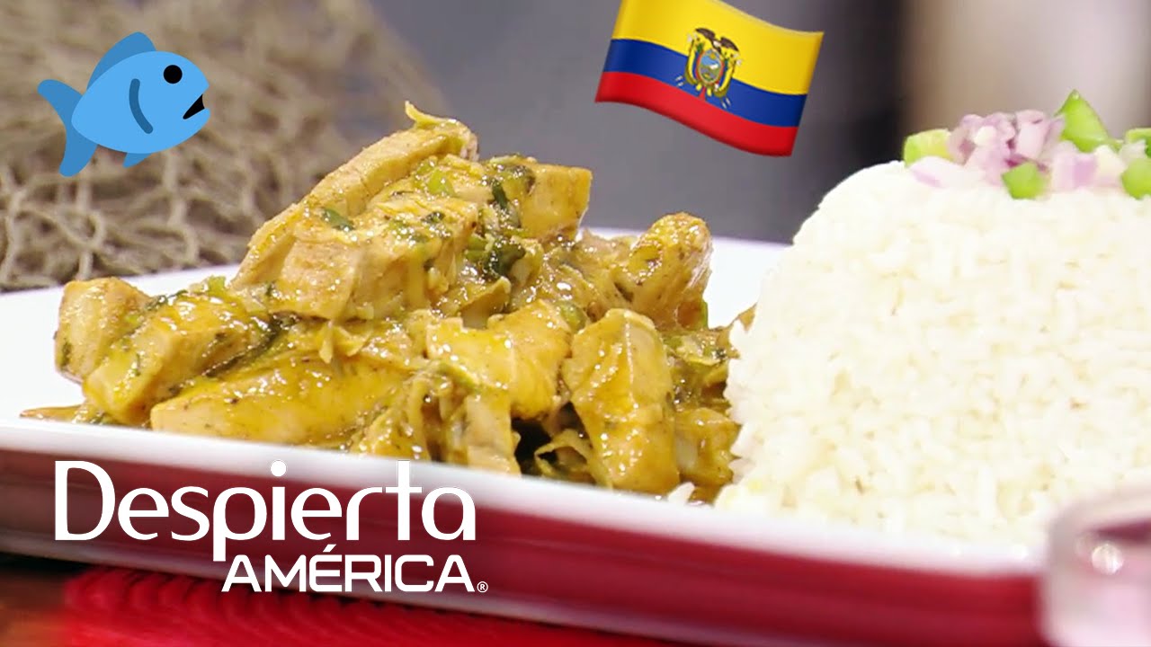 Encocado de Pescado, una delicia de Ecuador - YouTube