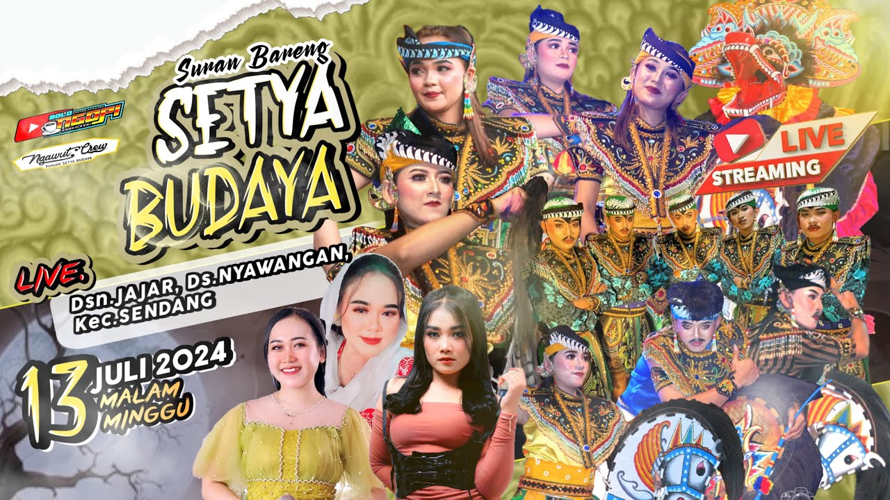 #live jaranan SETYA BUDAYA_live jajar sendang tulungagung MITRA JAYA AUDIO - YouTube