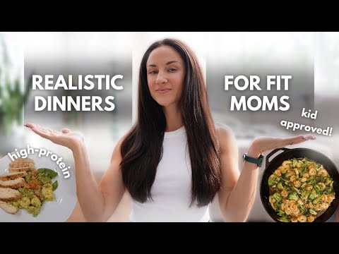 How I Feed My Family of 6 & Stay Fit | Realistic Healthy Dinners