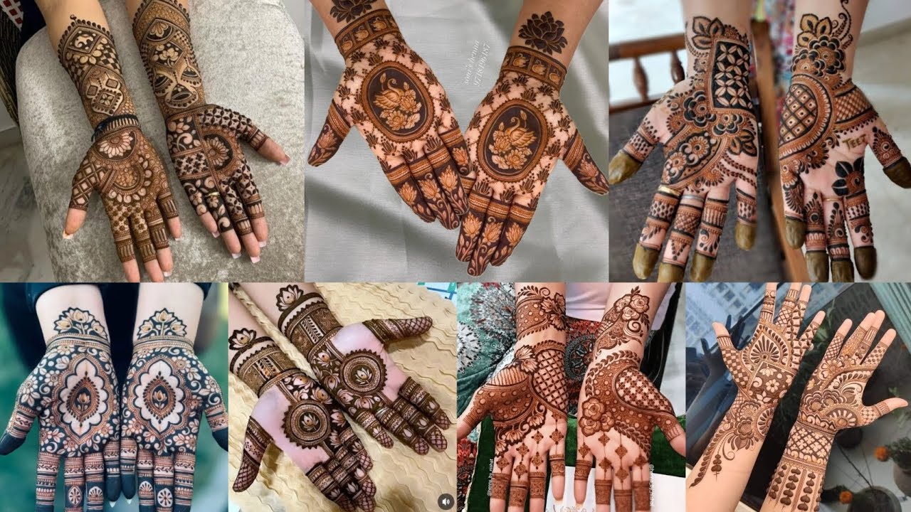 Easy and Beautiful Full Hand Mehndi Design 🦚🪷।। Unique and Stylish ...