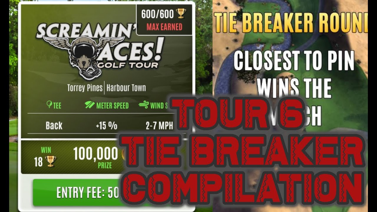 Tour 6 Tie-Breaker Round Compilation ⚡Ultimate Golf Archives⚡ - YouTube
