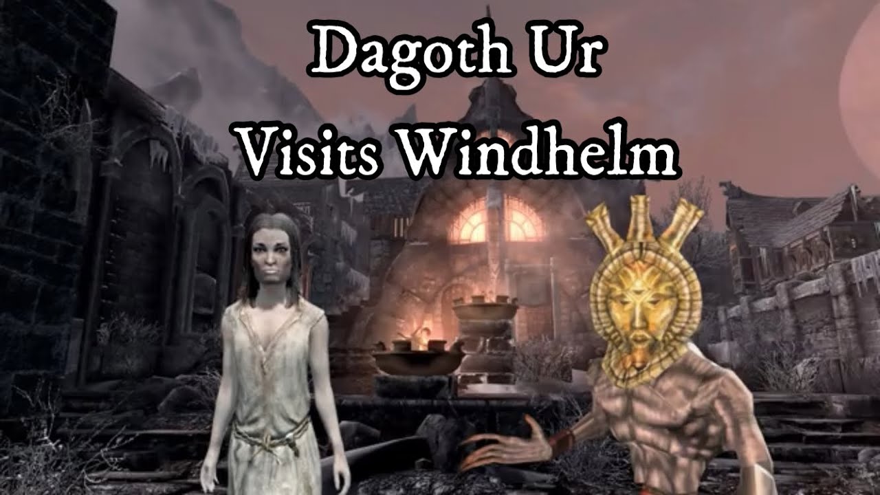 Dagoth Ur Visits Windhelm - YouTube