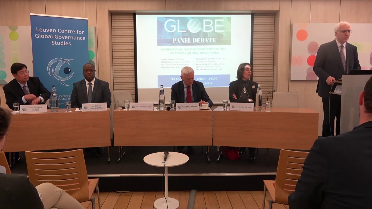 GLOBE Panel Debate: International and European Perspectives on Trade in ...