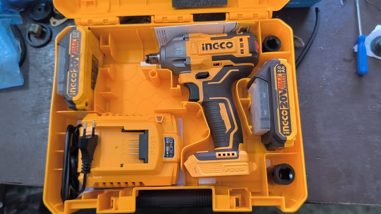 ingco impact wrench - YouTube