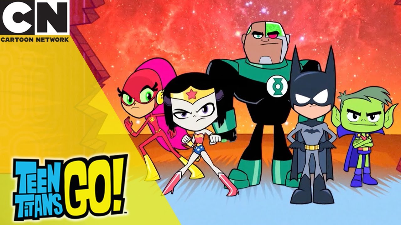 أبطال التايتنز، انطلقوا! | عصبة العدالة، انطلقوا! | كرتون نتورك - YouTube